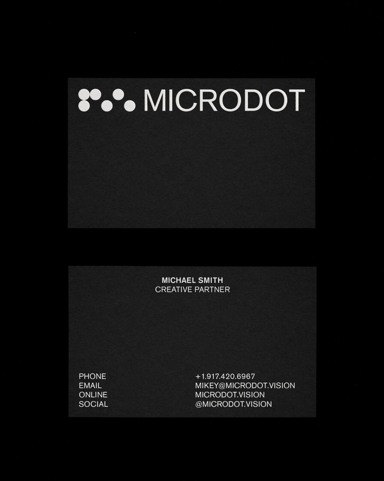 Brand identity and digital experience - Microdot - Standard Projects