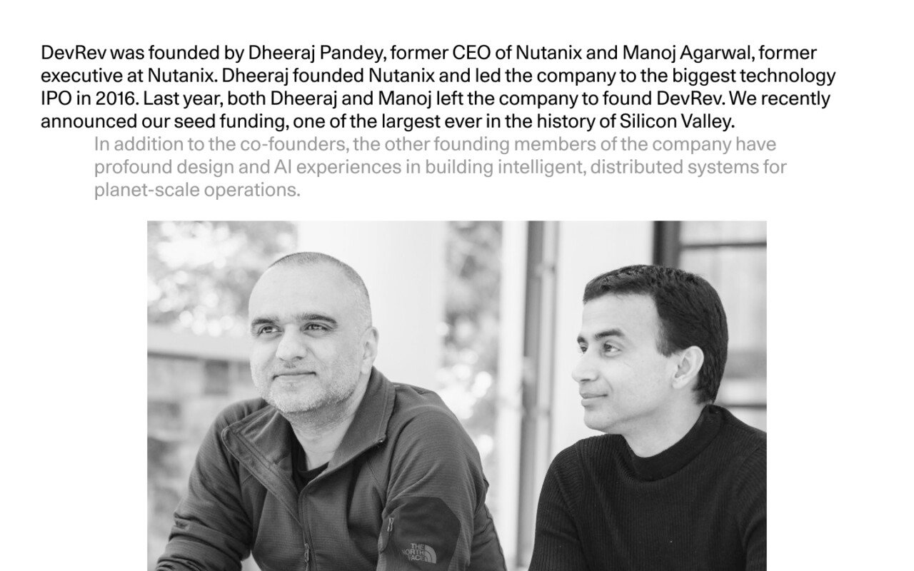 DevRev — Digital - Standard Projects