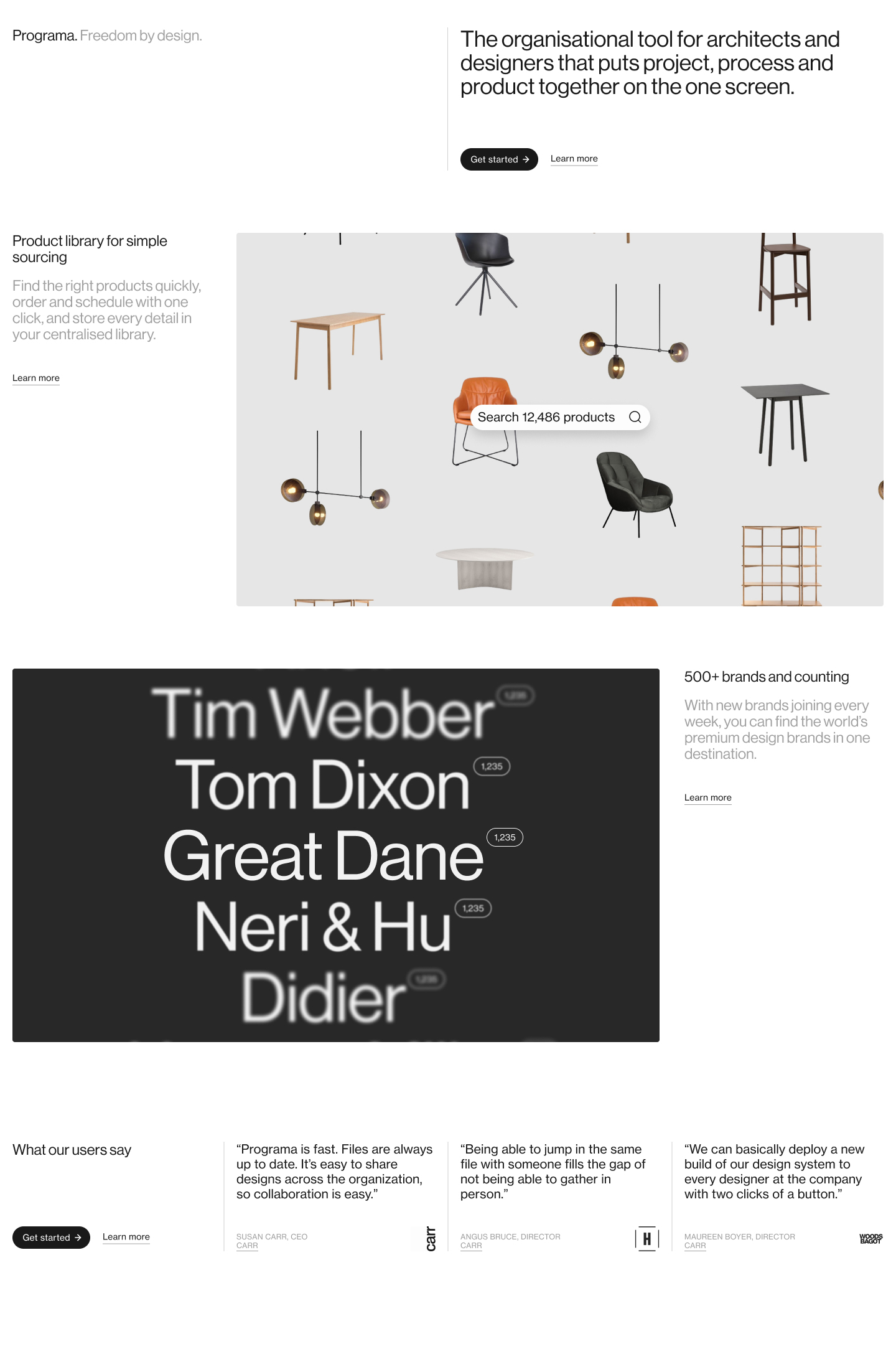 Programa — Digital - Standard Projects